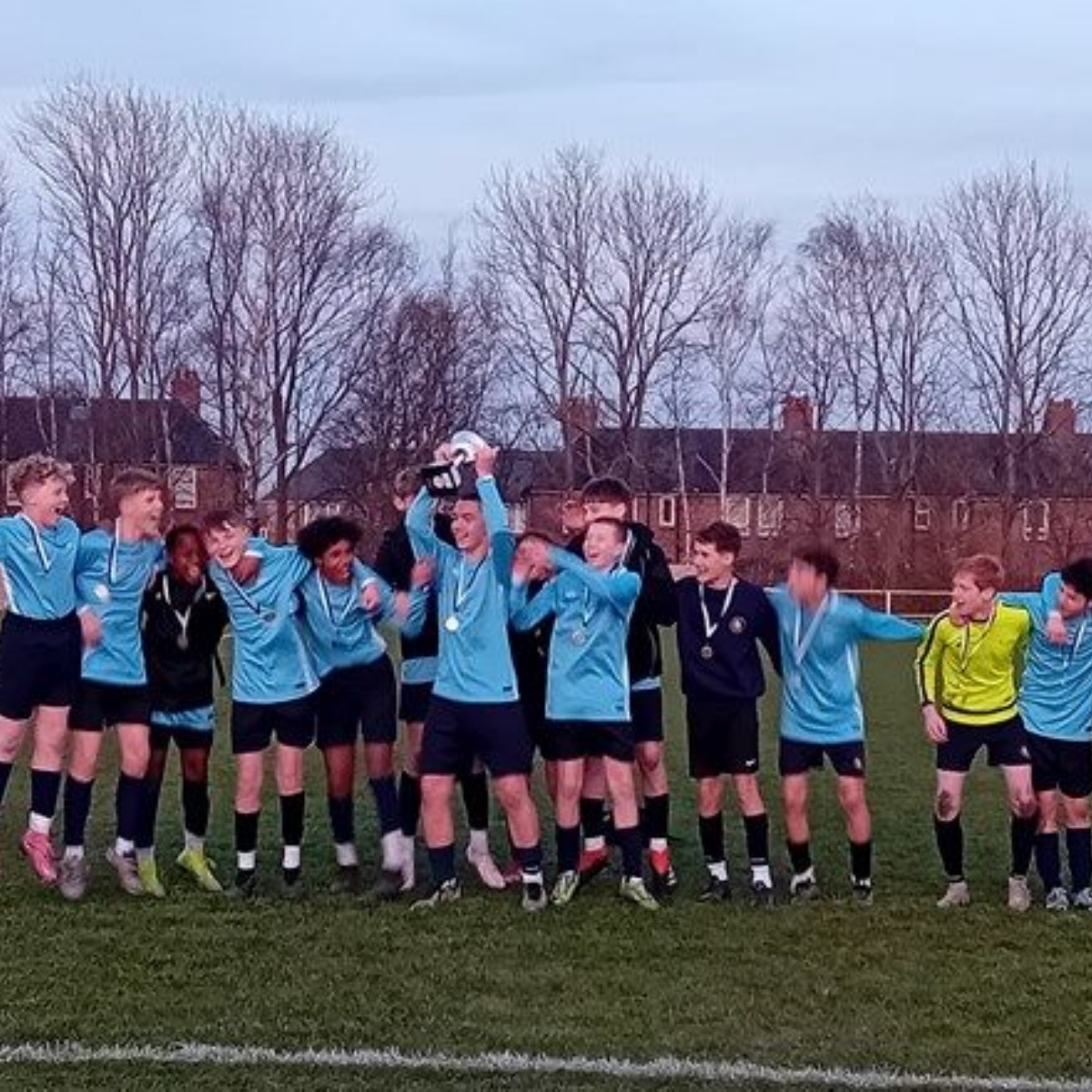 Gosforth Academy - Year 9 Football Team Become League Cup Champions